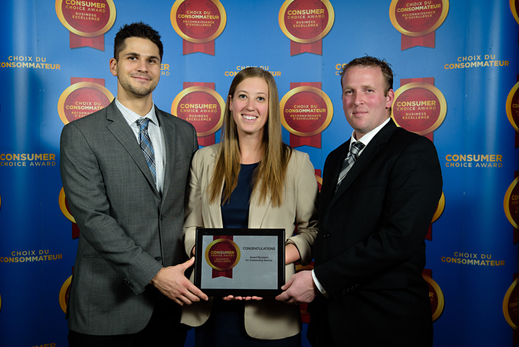 Consumer's Choice Award Ceremony - Davidoff Roofing